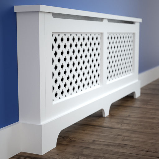 Made to Measure Radiator Cover, 1900mm x 750mm x 150mm - Jali