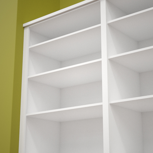 Made to Measure Bookcase, 2000mm wide x 2000mm tall - Jali