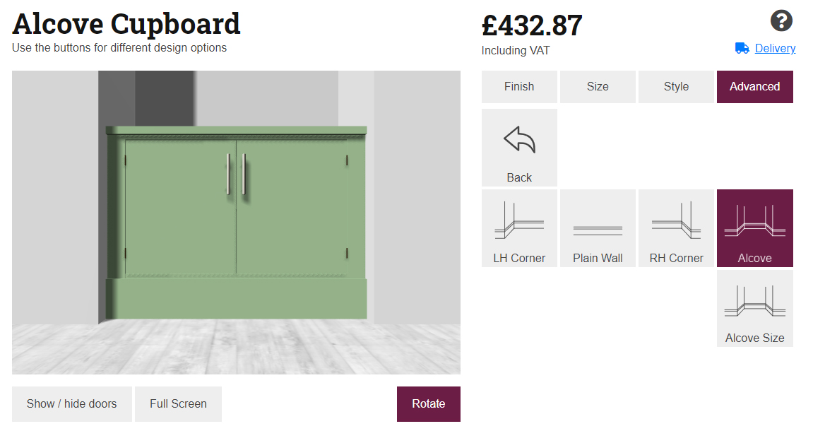 How to Create a Protruding Alcove Cupboard - Jali Help