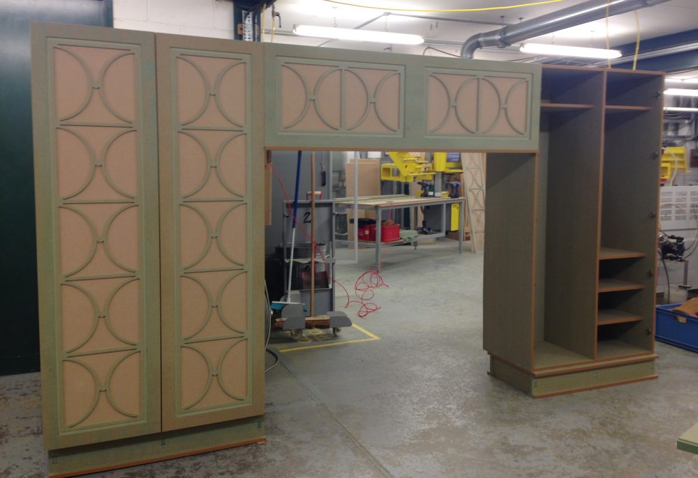 Custom Wardrobe Assembly In Factory - Jali Gallery