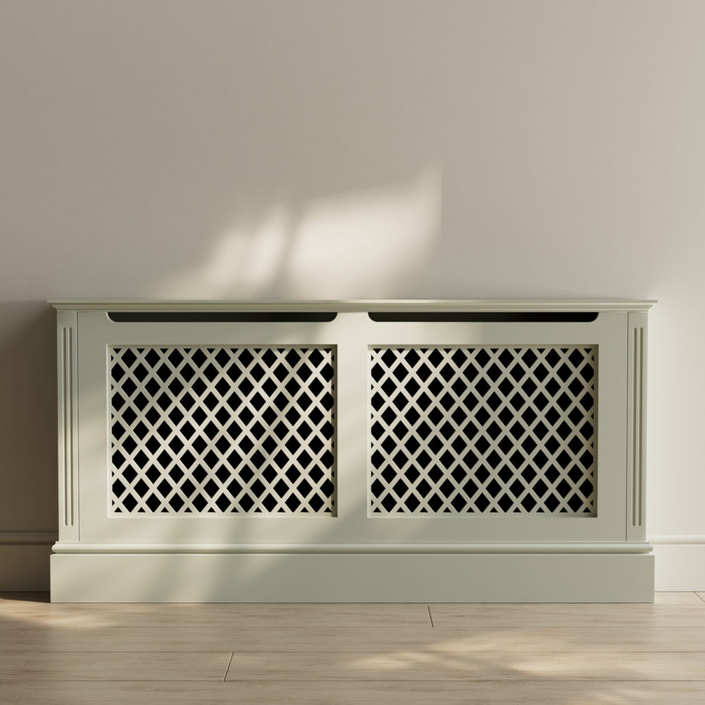 Made to Measure Radiator Cover, 1650mm x 825mm x 150mm - Jali