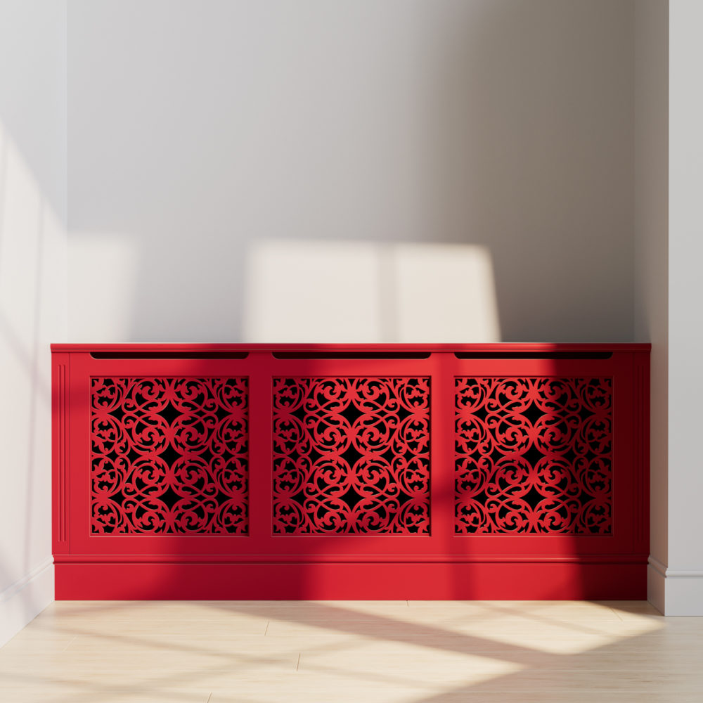 Made to Measure Radiator Cover, 2000mm x 860mm x 235mm - Jali