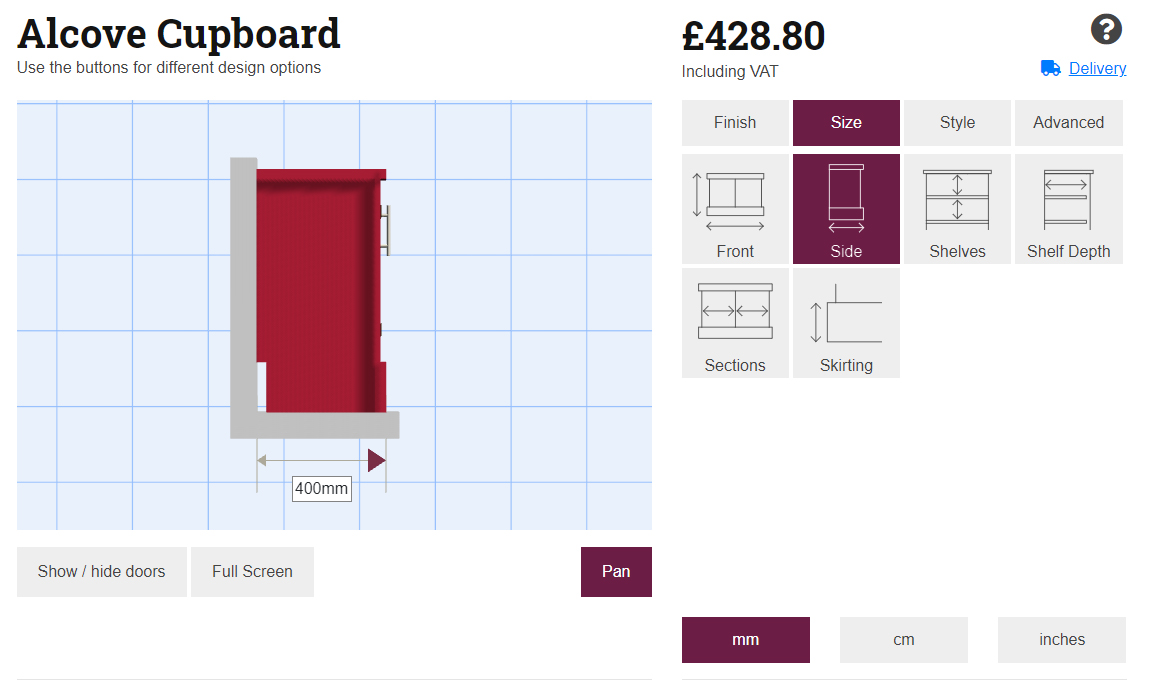 How to Create a Protruding Alcove Cupboard - Jali Help