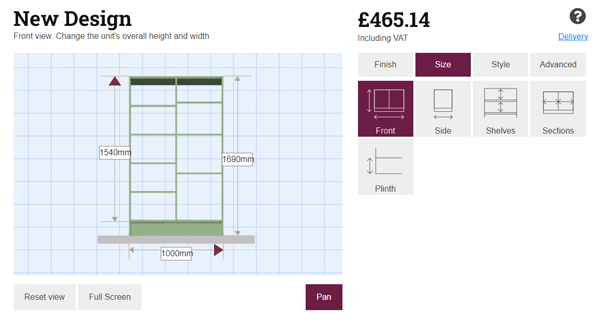 Shelving - Made To Measure Shelving Units - Made In The UK