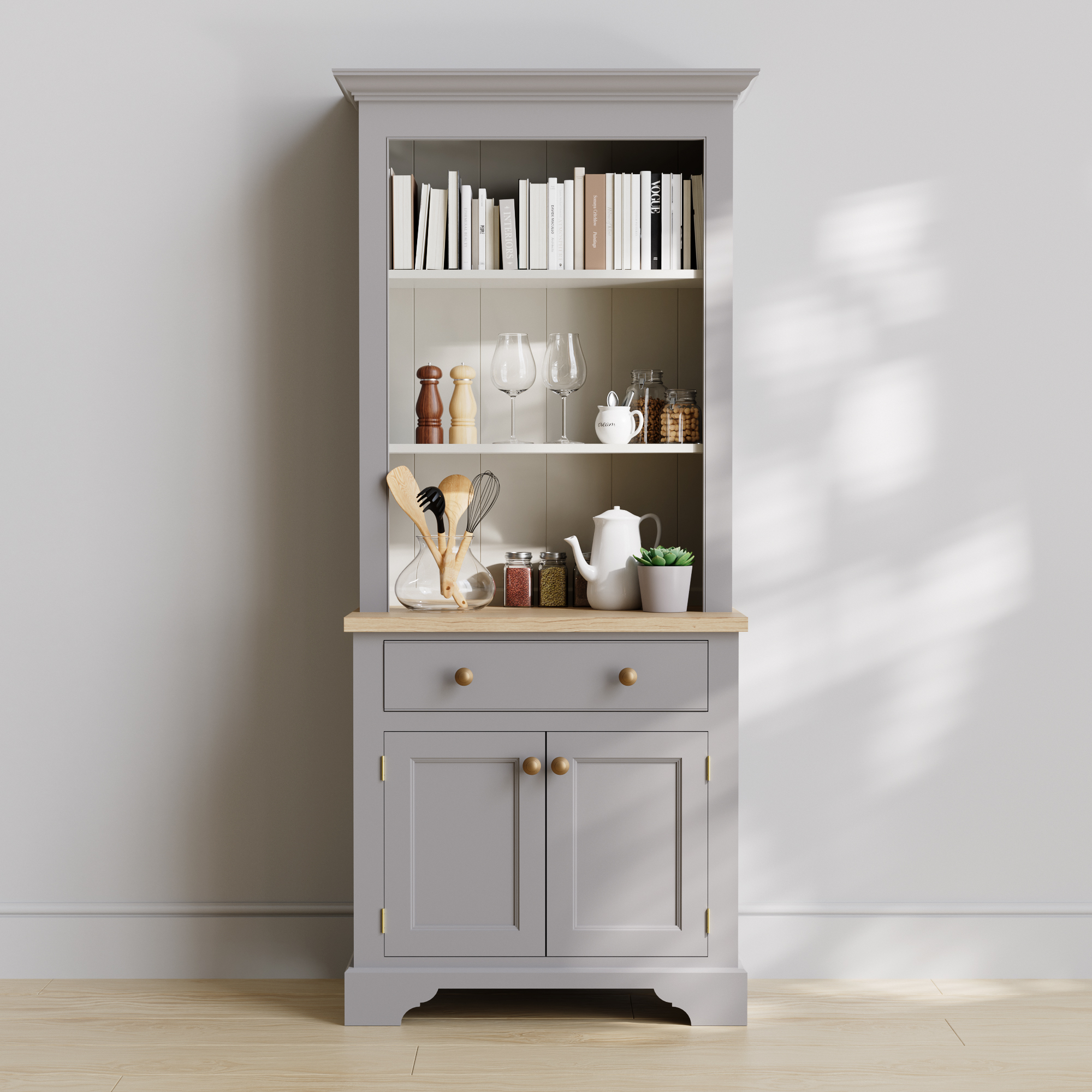 Single Kitchen Dresser 16 Jali