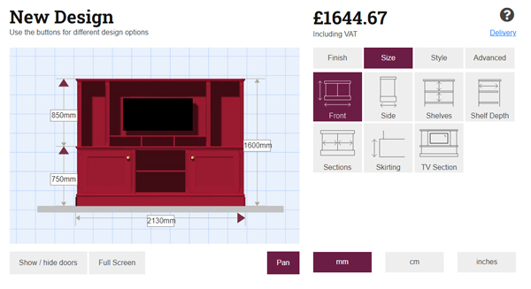 Made to Measure TV Units - Jali